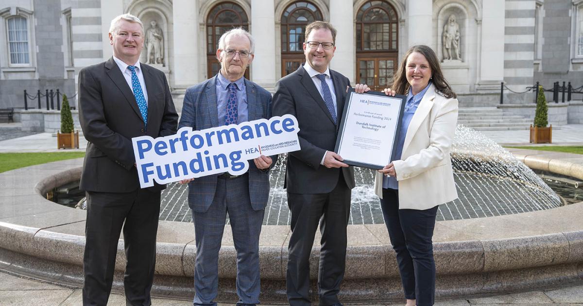 Dundalk Institute of Technology one of five higher education institutions awarded €1 million in ...